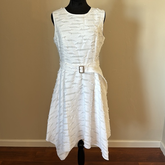 Ports 1961 | Dresses | Ports 961 White Sleeveless Dress | Poshmark